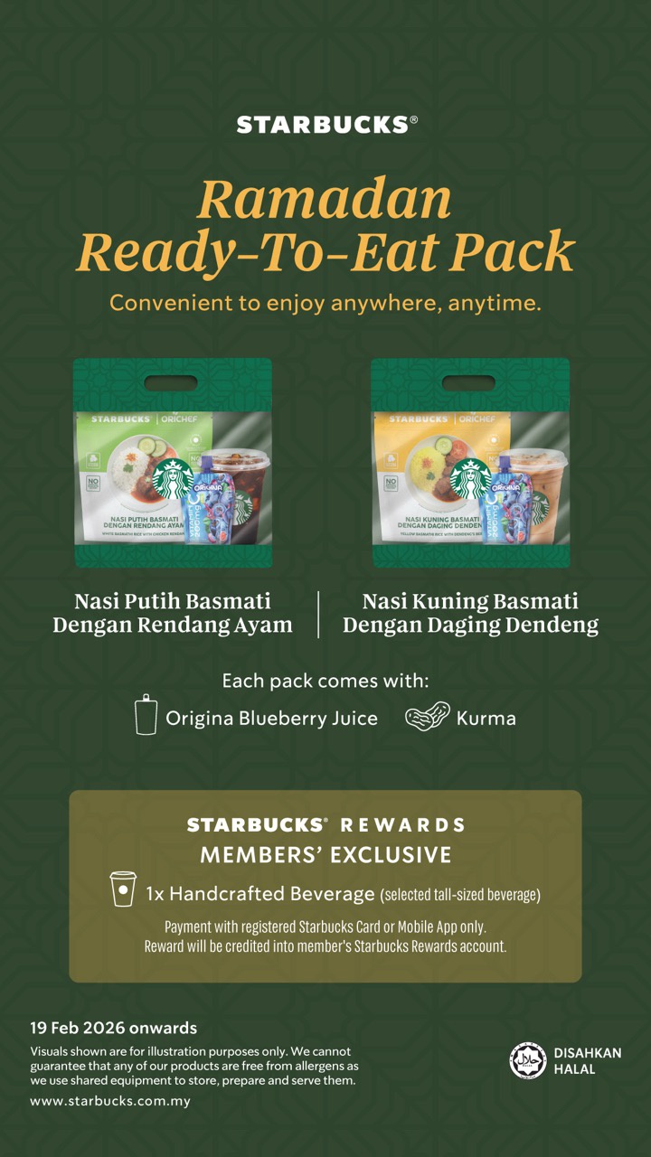 Starbucks Malaysia Launches ‘Kongsi-EID Forward’, Spreading Kindness ...