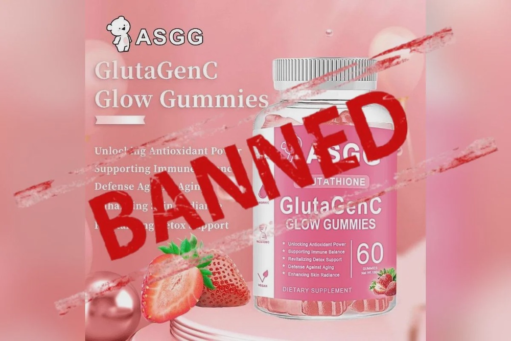 Health Ministry bans ASGG Gluta Genc Glow Gummies over illegal ingredient