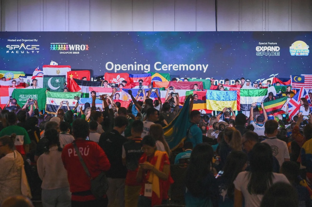 World Robot Olympiad opens in Singapore with 1,500+ participants