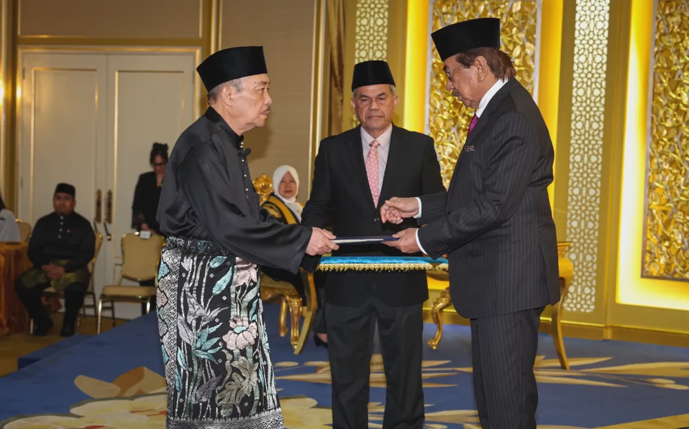 Hajiji sworn in for second term as Sabah chief minister