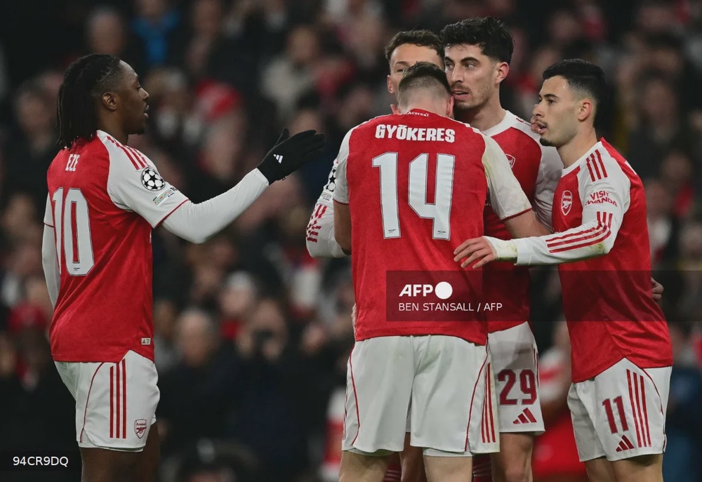 Arsenal make UCL history with perfect league phase