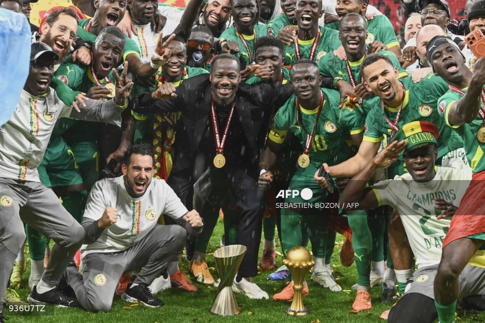 Senegal coach banned for five matches after AFCON final chaos