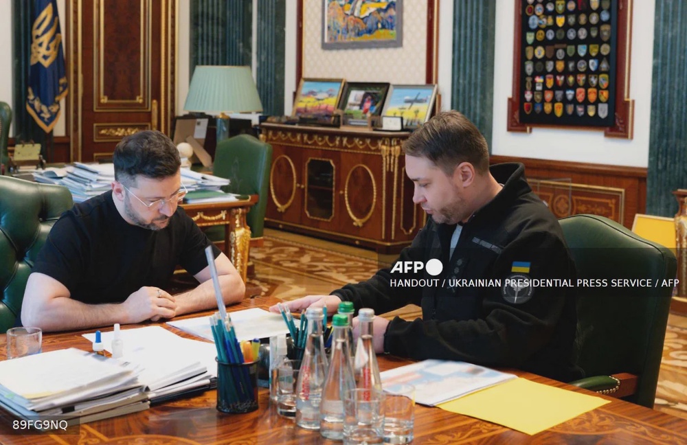 Zelensky names spy chief Budanov as new head of presidential office