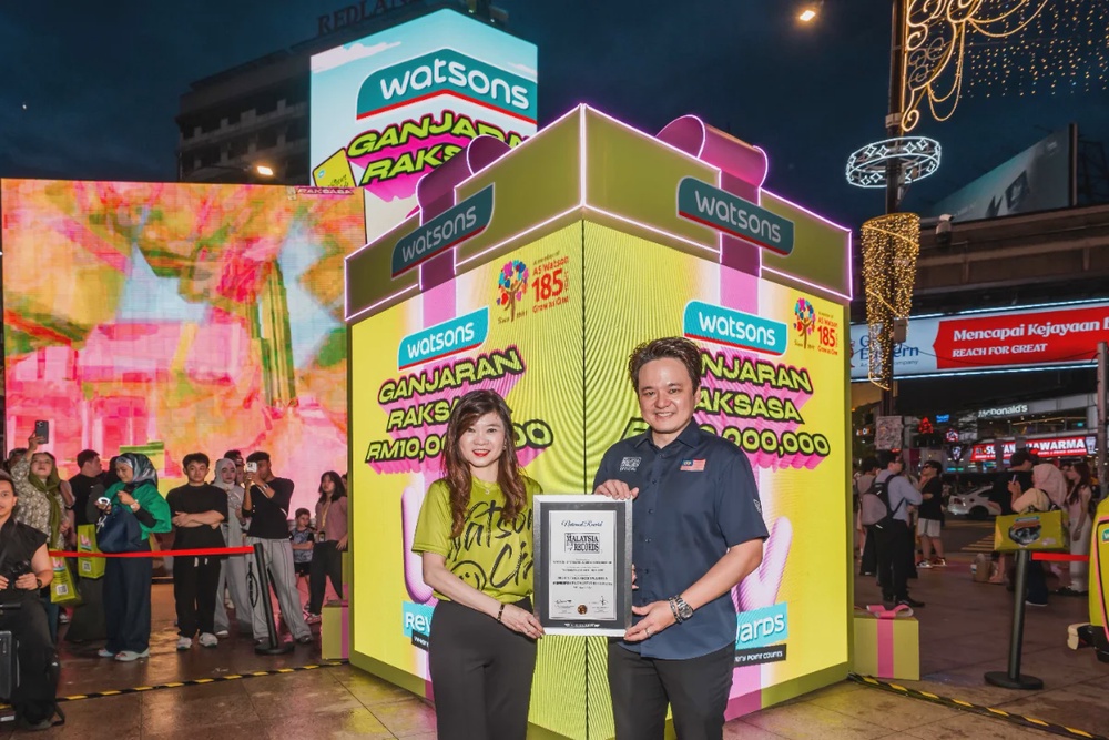 Watsons Malaysia unveils RM10mil “Ganjaran Raksasa” rewards campaign ...