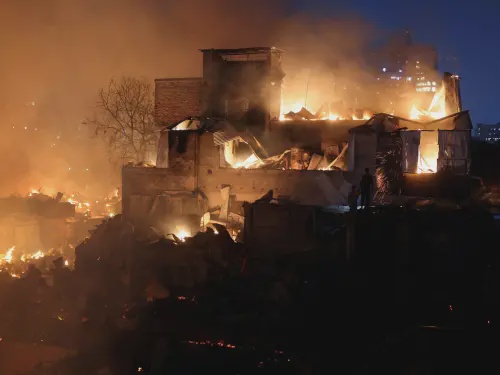 Devastating Fire Leaves Thousands Homeless In Dhaka’s Korail Shantytown