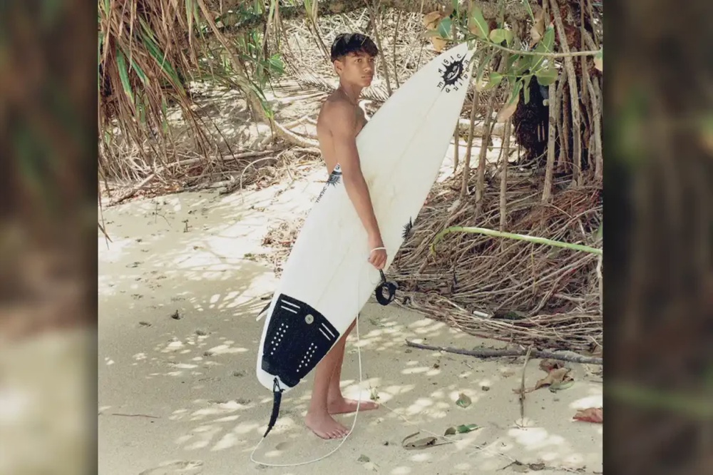 Young surfer Lucas Wehle one step closer to Asian Games dream