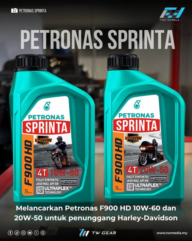 Petronas Sprinta Melancarkan F900 HD 10w-60 dan 20w-50 Untuk Pengguna ...