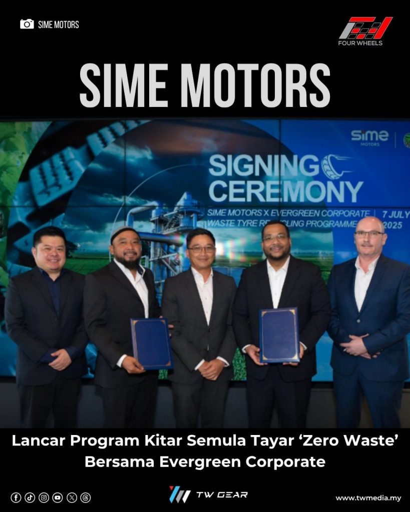 Sime Motors Lancar Program Kitar Semula Tayar ‘Zero Waste’ Bersama Evergreen Corporate