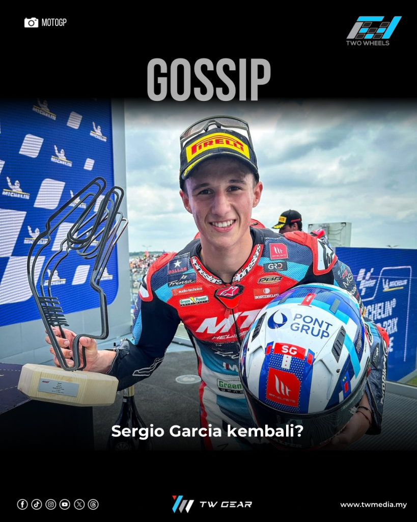 Garcia kembali berlumba di Moto2