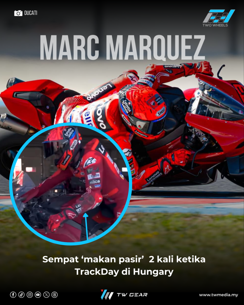 Marc Marquez Sempat Crash Dua Kali Ketika Trackday di Hungary