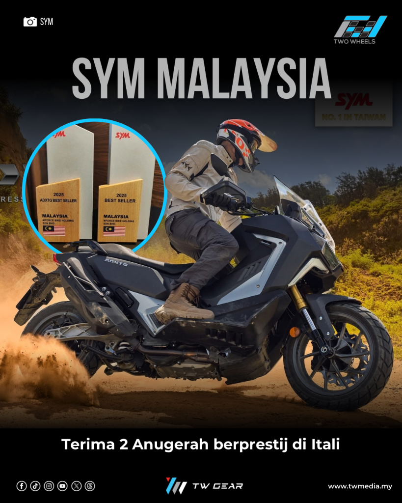 Mforce Raih Dua Anugerah Antarabangsa di EICMA 2025, Buktikan Dominasi Jenama SYM di Malaysia