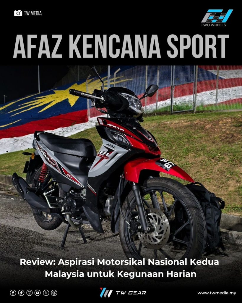 AFAZ Kencana Sport 115 Review: Aspirasi Motorsikal Nasional Kedua ...