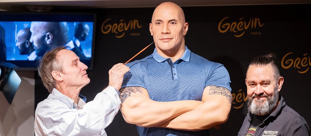 The Rock Wants A Paris Museum To Update His Unfortunate-Looking Wax ...