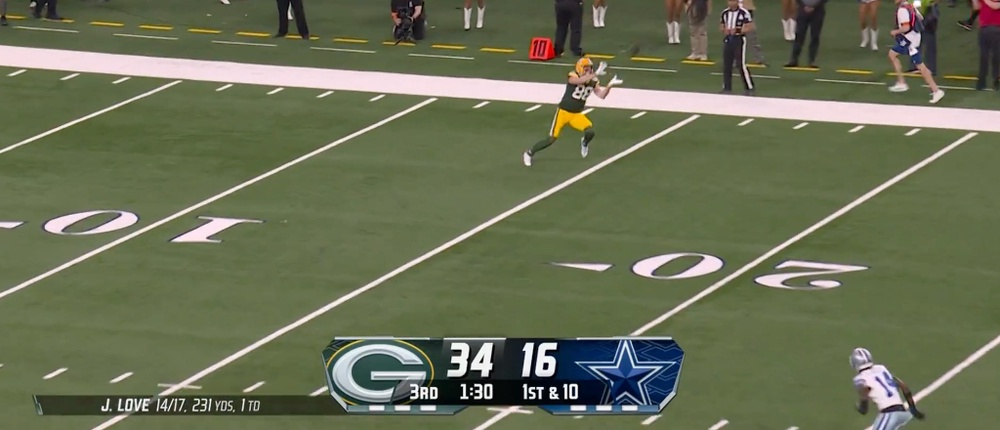 Luke Musgrave Was The Most Open Receiver In History On The Packers ...