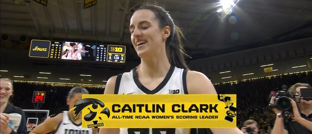 Caitlin Clark Broke Kelsey Plum’s Career Scoring Record