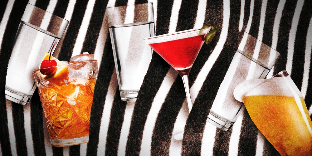 What Is Zebra Striping? A Catchy New Way to Drink In Moderation