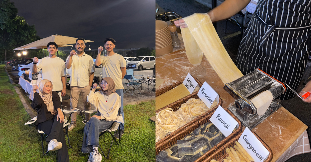 Meet the M’sian who went viral for making fresh pasta at his roadside stall in Subang Jaya