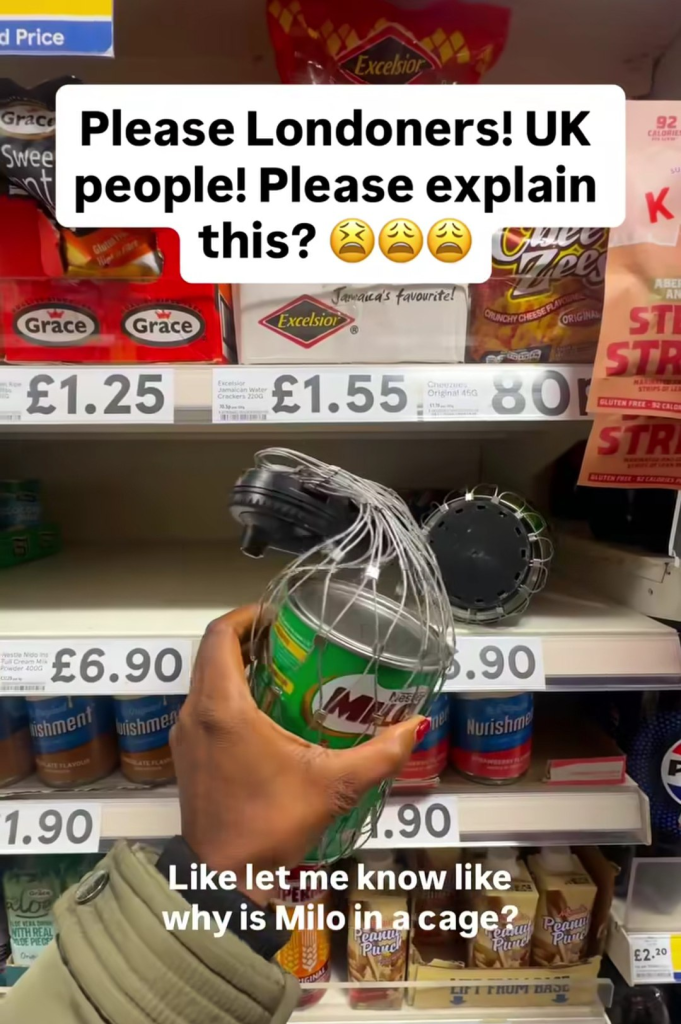 MILO behind bars? Content creator surprised to see drink ‘caged’ up in ...