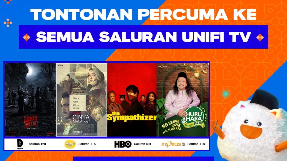 Unifi TV Tawar Akses Percuma 78 Saluran Sempena Hari Raya