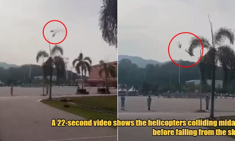 2 TLDM Helicopters Crash During Training Session in Perak, 10 Victims ...