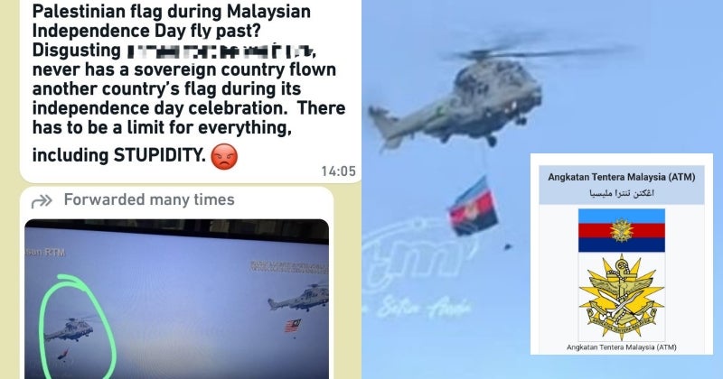 Viral “Palestine” Flag Flown During Merdeka Day Parade is NOT a ...
