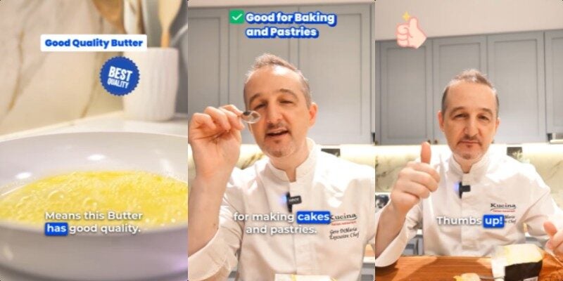 SG-Based Italian Chef Commends Farm Fresh’s Butter, Says It Has ...