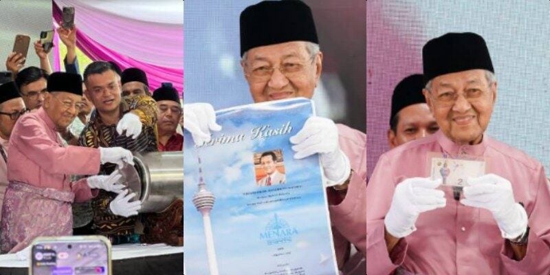 Tun M Opens 28-Year-Old Time Capsule Buried Since KL Tower Inauguration