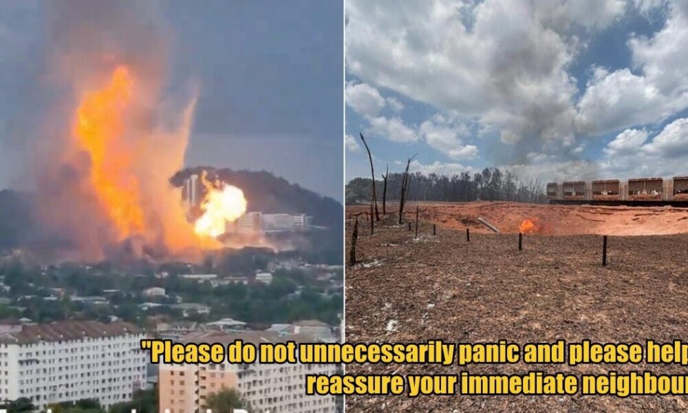 Subang MP Urges Residents Not to Panic as Gas Pipeline Fire Did NOT Happen in Subang Jaya