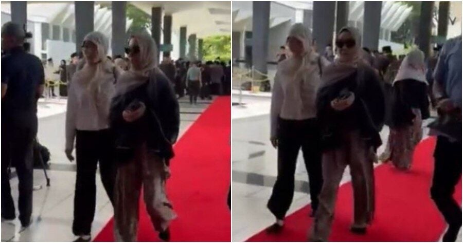 Headscarf-Clad Michelle Yeoh Spotted at Pak Lah’s State Funeral to Pay Her Last Respects