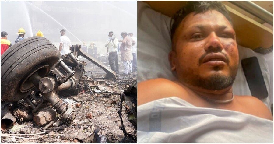 “There were bodies all around” – Sole Survivor of Air India Crash Jumped Out of Plane, Recalls ...