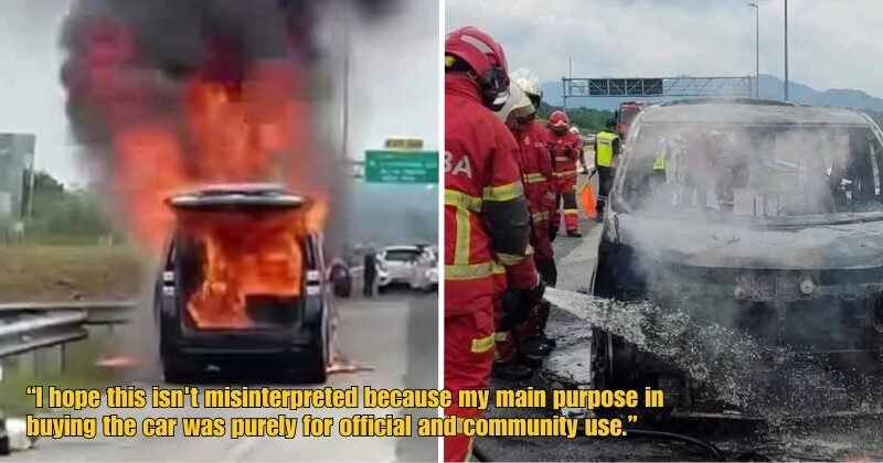 “It’s 15 years old” – Dungun MP Says His Toyota Vellfire That Caught ...