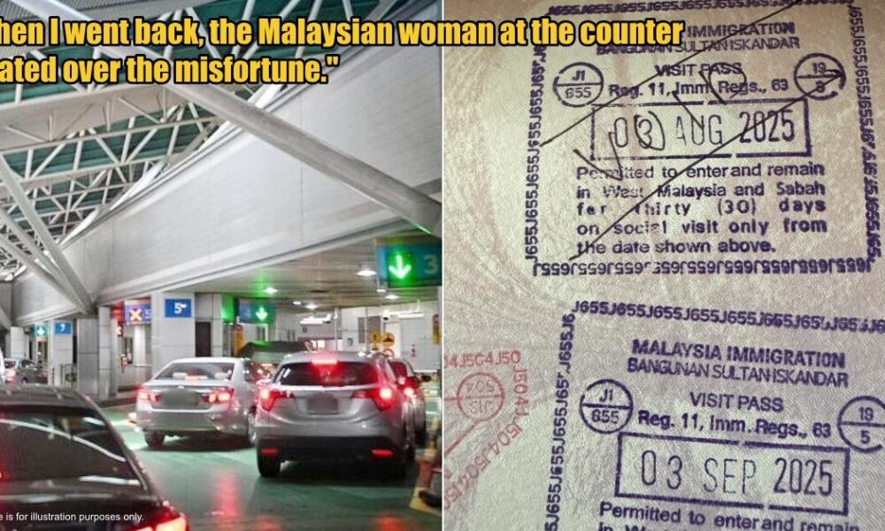 S’porean Man’s Passport Stamped with Wrong Date at JB Checkpoint ...