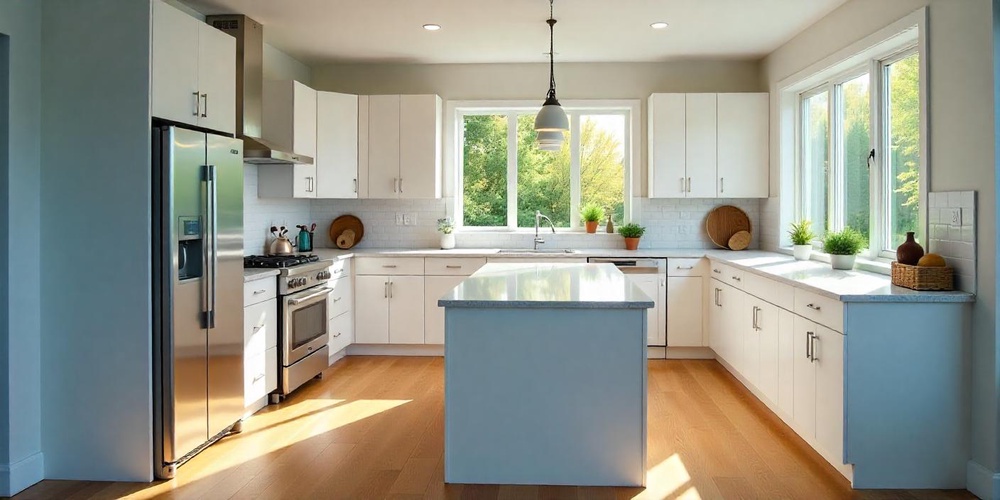 Zen Kitchens: Soft-Close Cabinets and Calming Colour Palettes