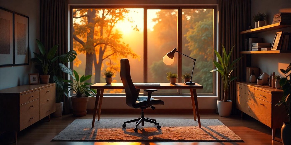 Home Office Hybrids: Hidden Workstations Inside Living Room Cabinets