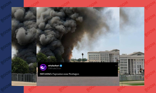 Indian Media Fall For Hoax Post Claiming Explosion At Pentagon