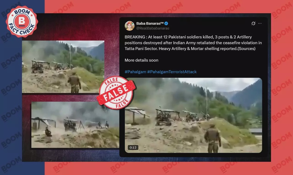 Old Video Viral As Retaliation By Indian Army After Pahalgam Attack