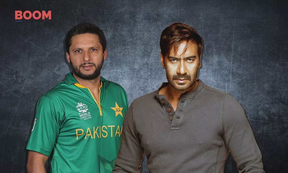Photos Of Ajay Devgn And Shahid Afridi Meeting At 2024 WCL Shared As Recent