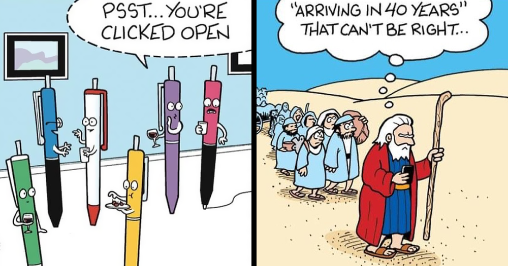 These 29 Funny Comics By A Legendary Cartoonist Might Make You Smile