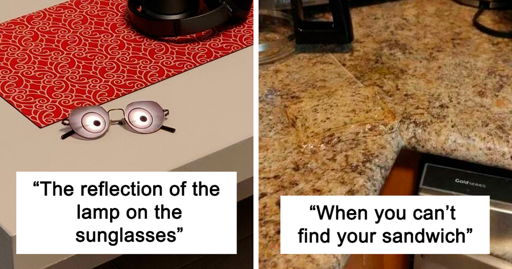 50 Accidental Optical Illusions People Captured On Their Cameras