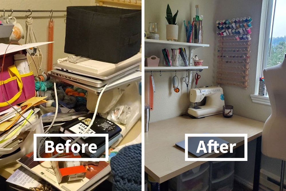 35 Satisfying Pics Of Spaces Before And After Being Cleaned