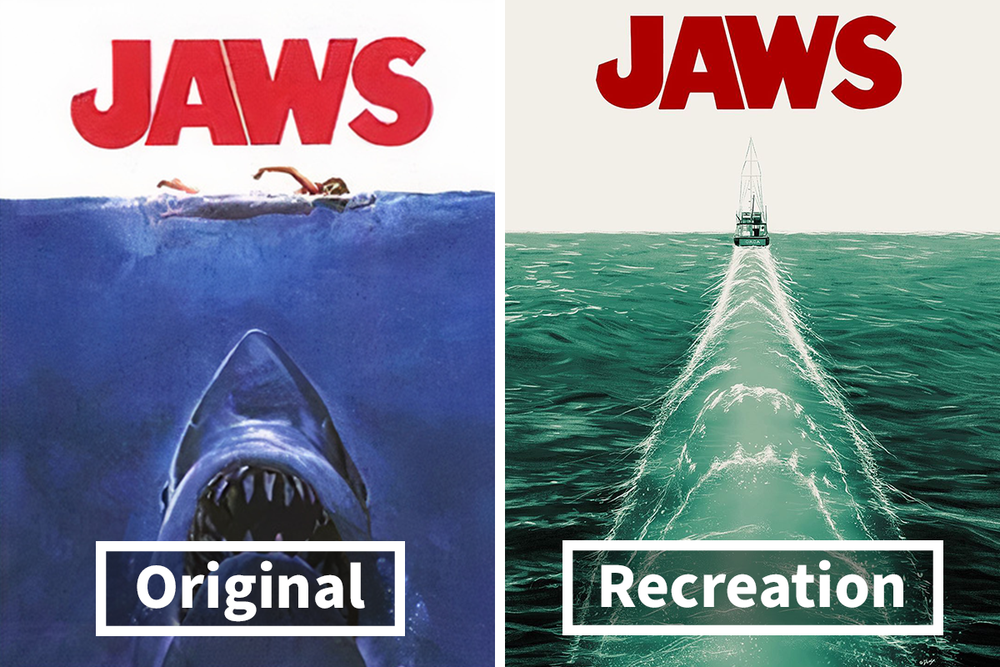 Famous Movie Posters Were Reimagined By This Artist, And Here Are 35 Of ...