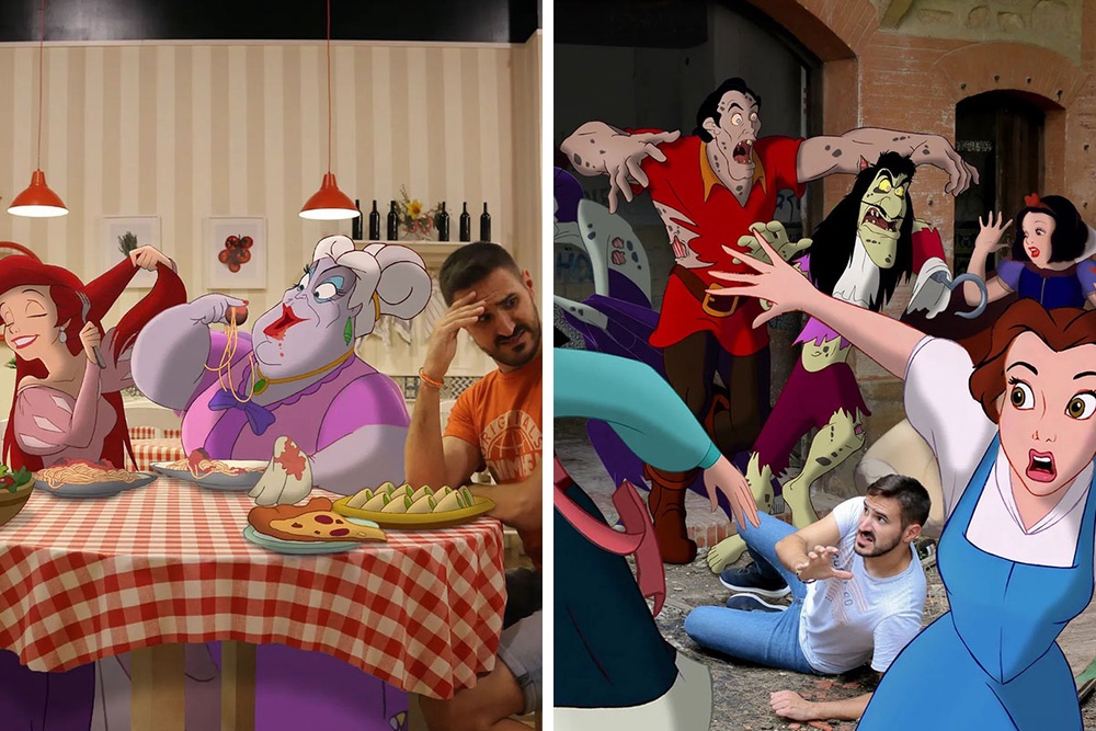 Elementary School Teacher Photoshops Classic Disney Characters Into His ...