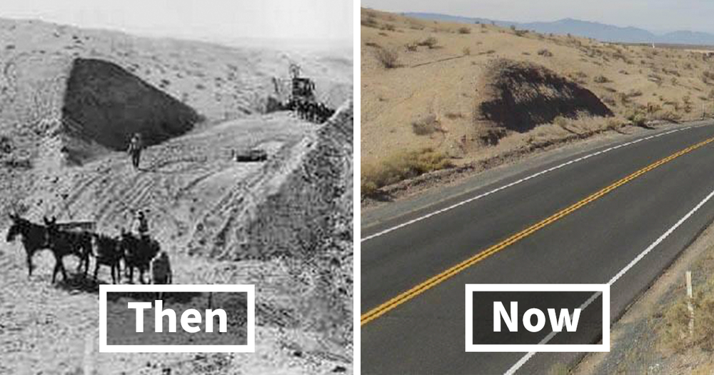 37 Interesting ‘Then And Now’ Photos That Show How Time Affects Everything