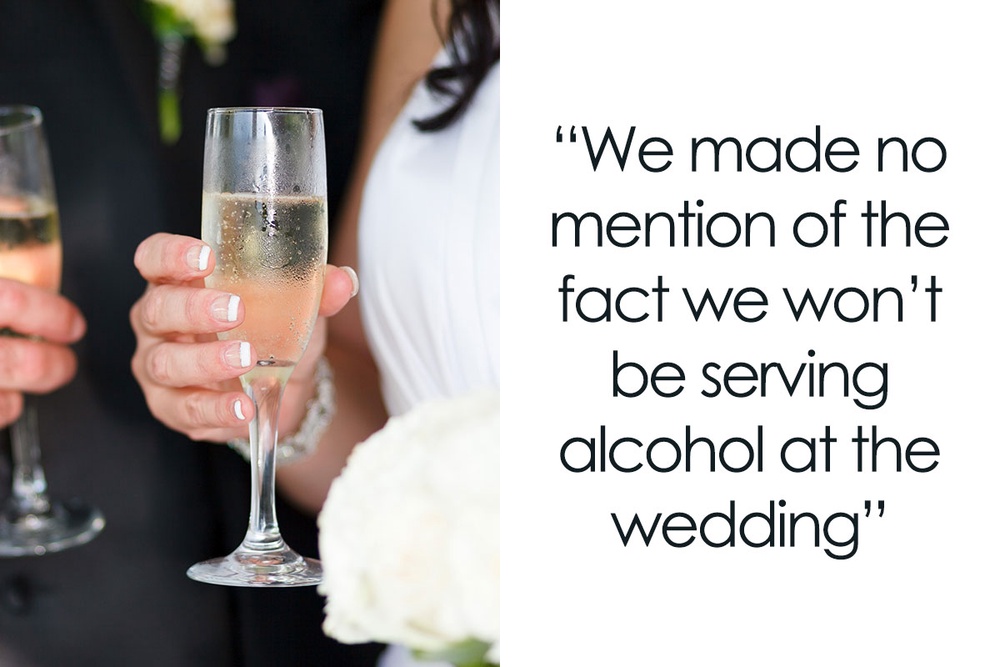 Bride Wants To Keep The Reasoning Behind Alcohol-Free Wedding Secret ...