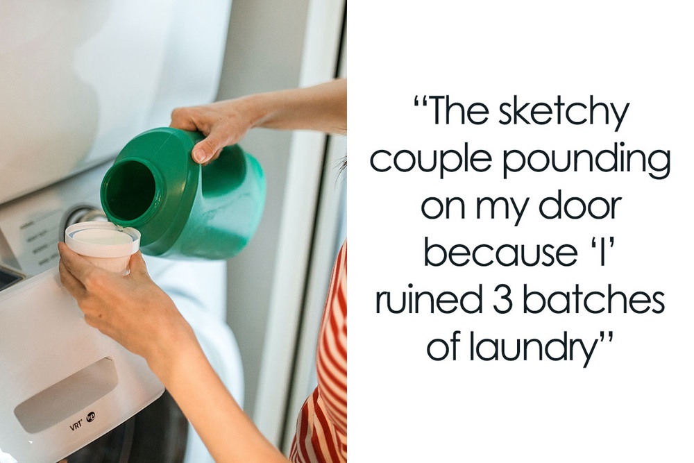 Person Puts Dye In Their Detergent To Get Back At Thieving Neighbors
