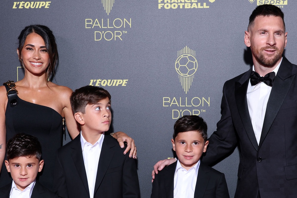 Lionel Messi’s Wife Antonela Roccuzzo Stuns At The Ballon d’Or Awards ...