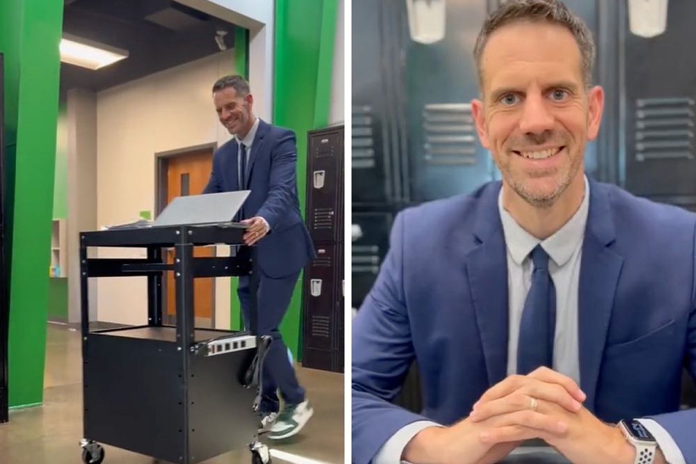 Principal Goes Viral After Sharing That He Can Do His Job Better From A ...