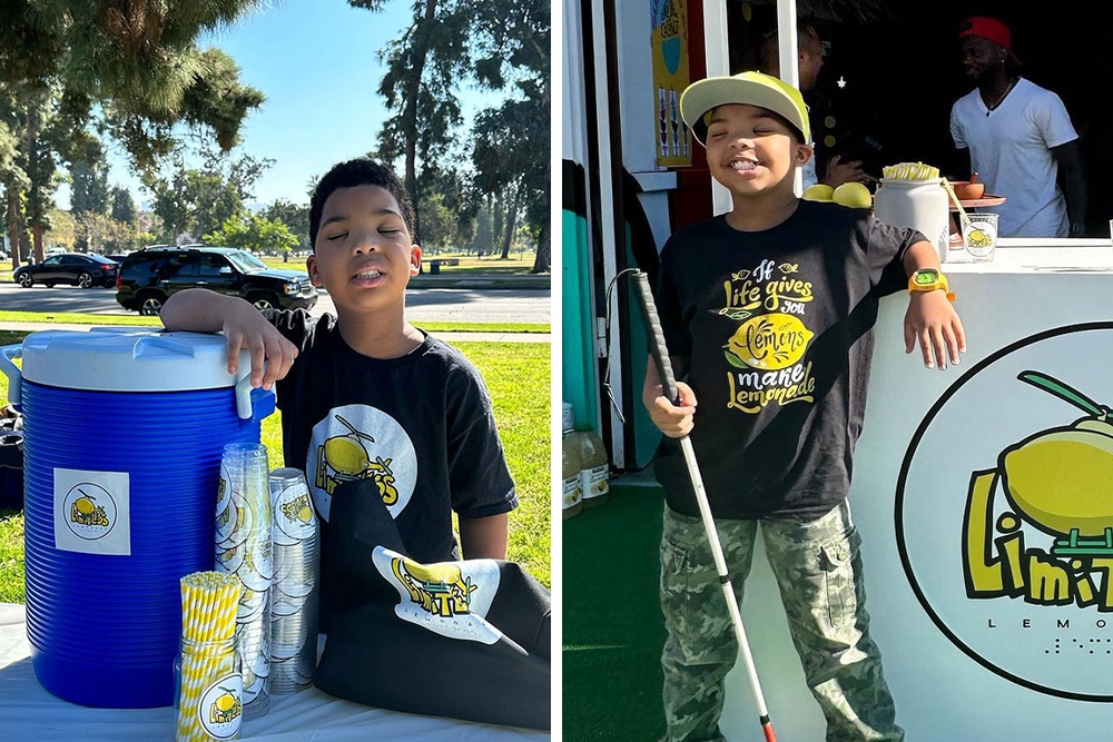 Little Boy Puts Up Lemonade Stand To Raise Money To See The World ...
