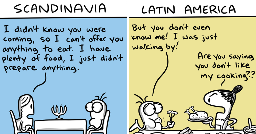 37 Funny Cultural Differences Experienced By Travelers, Depicted By ...