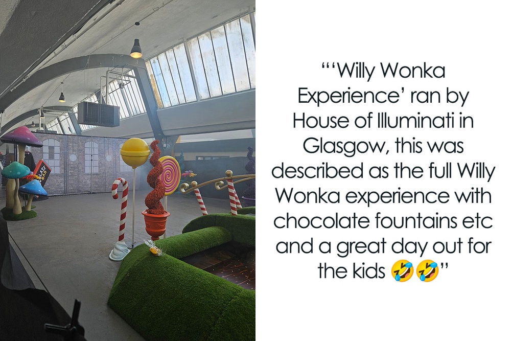 This Willy Wonka “immersive Chocolate Experience” Is So Bad People